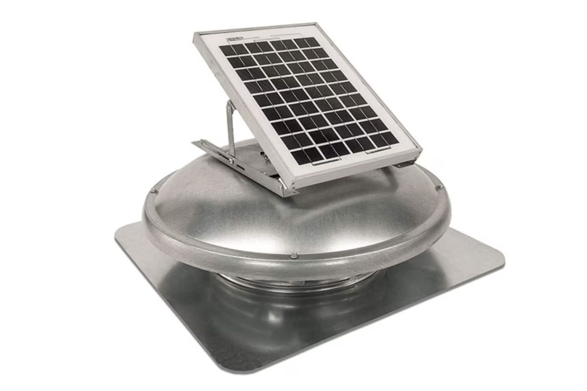 How to Install a Solar-Powered Roof Ventilation System
