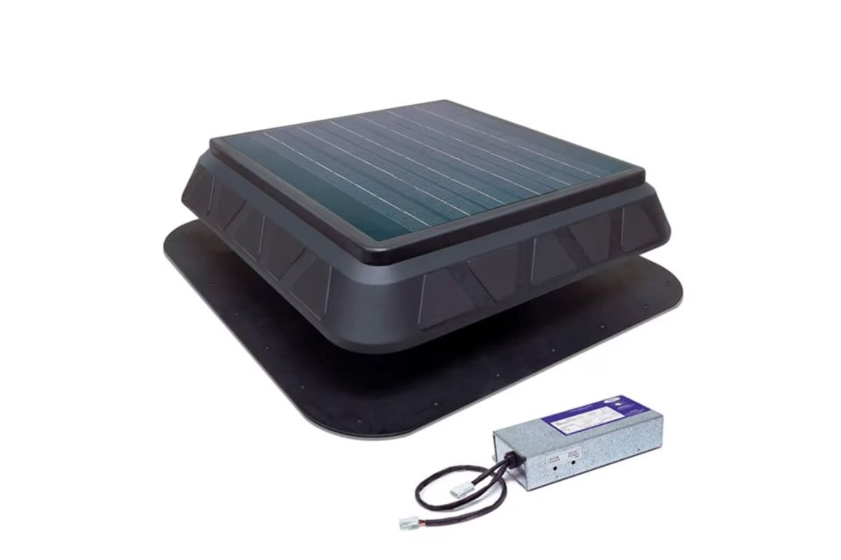 How to Install a Solar-Powered Roof Ventilation System